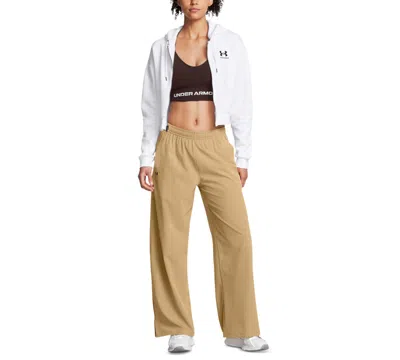 Under Armour Women's Rival Fleece Sweatpants In Camel | ModeSens