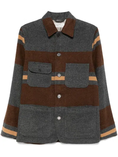 Universal Works Merchant Jacket In Brown | ModeSens