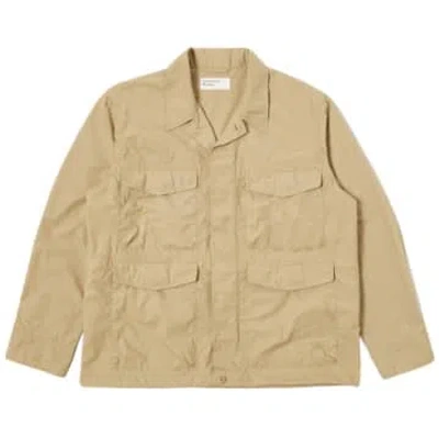Universal Works Parachute Field Jacket In Sand Recycled Poly Tech In ...