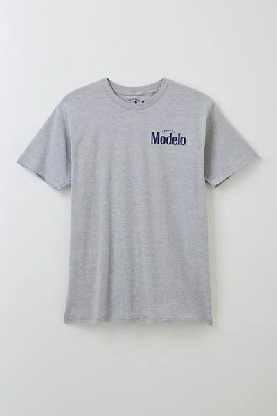 Urban Outfitters Modelo Graphic Tee In Light Grey, Men's At | ModeSens