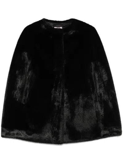 Valentini 1972 Faux-fur Coat In Black | ModeSens