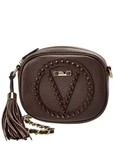 Valentino By Mario Valentino Nina Rock Leather Crossbody In Brown ...