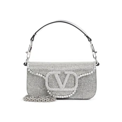 Valentino Garavani Small Shoulder Bag Women In Silver | ModeSens