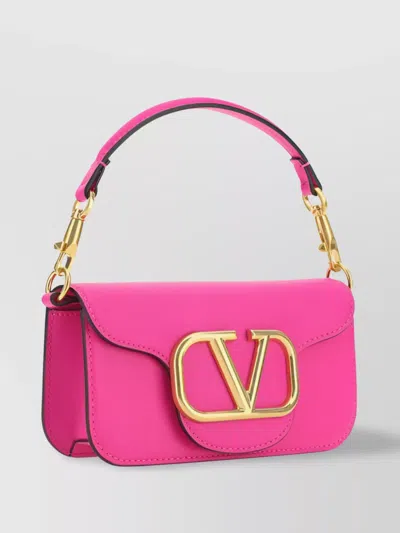 Valentino Garavani Loco Small Shoulder Bag In Pink | ModeSens