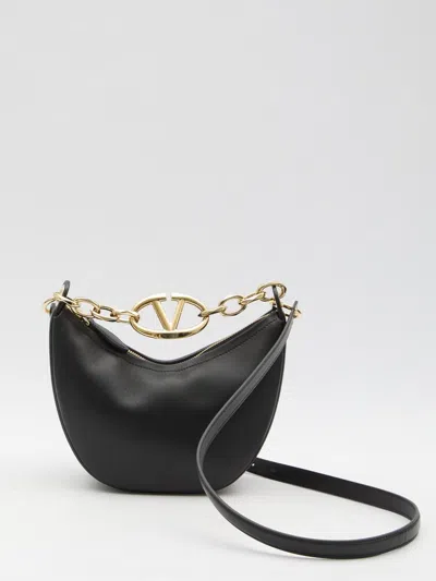 Valentino Garavani Mini Hobo Vlogo Moon Bag In Multi | ModeSens
