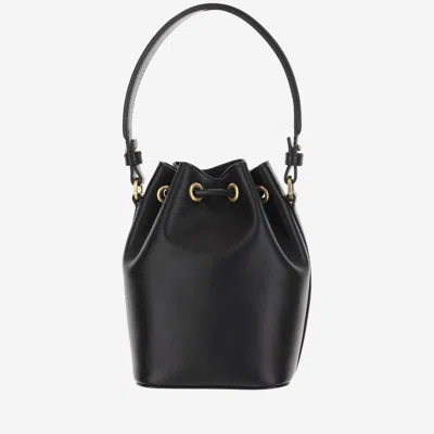 Valentino Garavani Mini Vlogo Signature Bucket Bag In Nappa Leather In ...