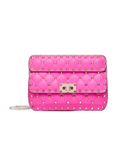 Valentino Garavani Rockstud Spike Mini Bag In Pink | ModeSens