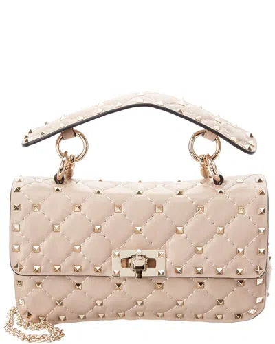 Valentino Garavani Valentino Rockstud Spike Small Leather Shoulder Bag ...