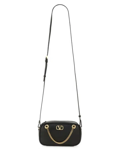 Valentino Garavani Signature Vlogo Crossbody Handbag In Black | ModeSens