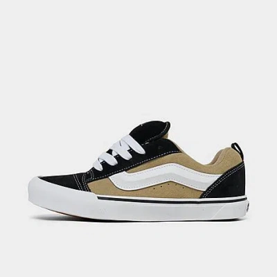 Vans Big Kids' Knu Skool Casual Shoes In Black/brown | ModeSens