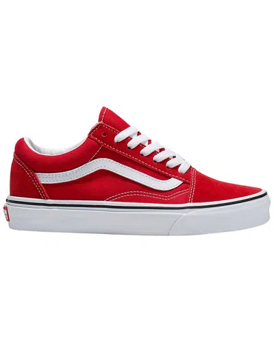 Vans Old Skool Canvas & Suede Sneaker In Red | ModeSens