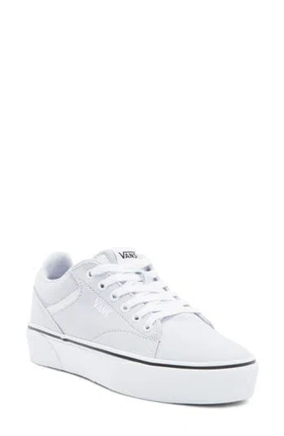Vans Seldan Platform Sneaker In Canvas Light Blue | ModeSens