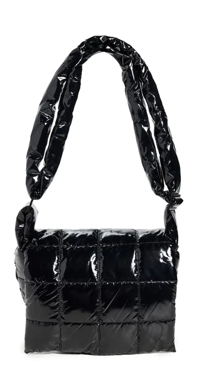 Vee Collective Black Vinyl Porter Messenger Bag Black Vinyl | ModeSens
