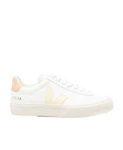 Veja Logo Board Shoes In White | ModeSens