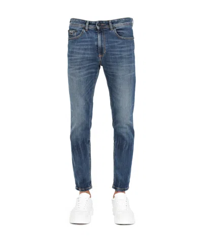 Versace Jeans Belt-loop Jeans In Blue | ModeSens