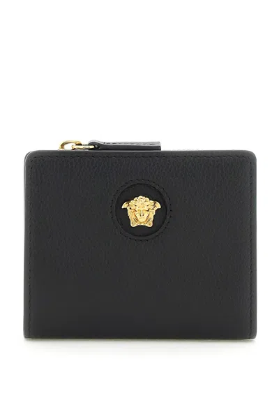 Versace Women's 'la Medusa' Bifold Wallet In Black | ModeSens