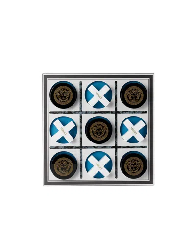 Versace Medusa Tic-tac-toe Game Set In White | ModeSens