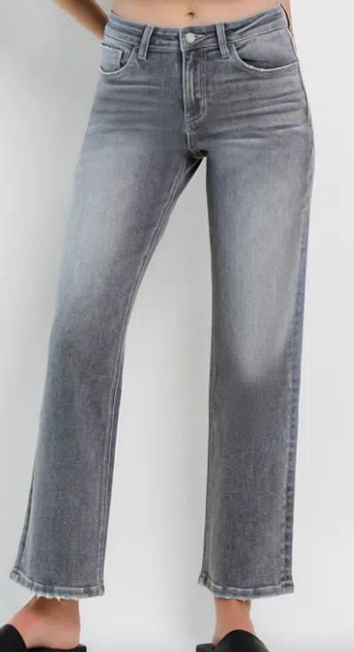 Vervet By Flying Monkey High Rise Dad Jeans In Washed Black | ModeSens