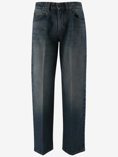 Victoria Beckham Cotton Denim Jeans | ModeSens