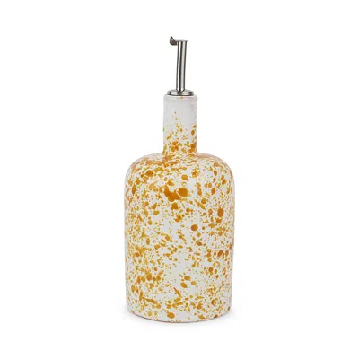 Vietri Amalfitana Splatter Olive Oil Bottle In Yellow | ModeSens