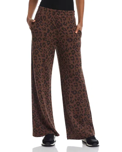 Vintage Havana Leopard Print Flared Sweatpants | ModeSens