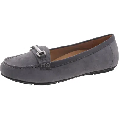 Vionic Kenya Womens Suede Slip On Loafers In Grey | ModeSens