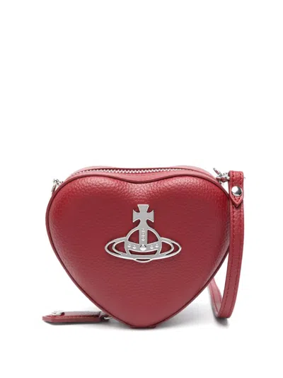 Vivienne Westwood Heart Cross Body Bag In Red | ModeSens
