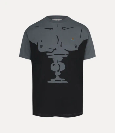 Vivienne Westwood Men Bust Classic T-shirt In Grey | ModeSens