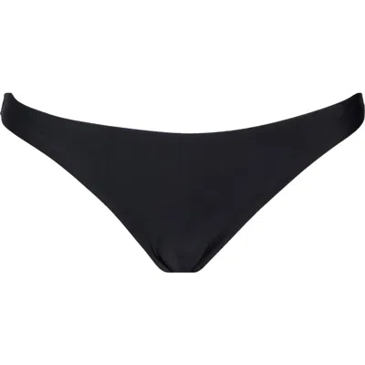 Vix Swimwear Solid Basic Bikini Bottoms In Black | ModeSens