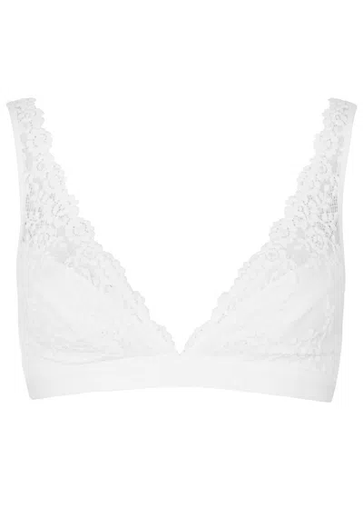 Wacoal Embrace Lace Soft-cup Bra In White | ModeSens