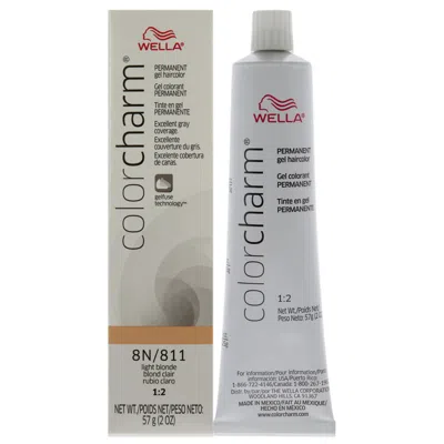 Wella Color Charm Permanent Hair Color Gel - 811 8n Light Blonde By For ...