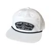 What The Fin Men's Apparel Co Patch Captain Adjustable Hat In White ...