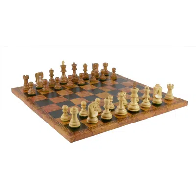 Worldwise Imports 3 X 15.5 In. Sheesham Boxwood Opposite Tops On ...