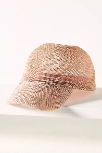 Wyeth Packable Straw Baseball Cap In Pink | ModeSens