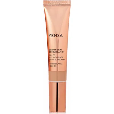 Yensa Skin On Skin Bb + Cc Full Coverage Hyaluronic Foundation Spf 40 ...
