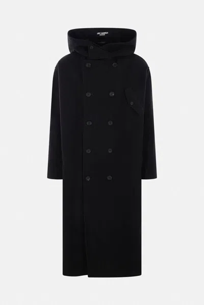 Yohji Yamamoto Coats In Black | ModeSens