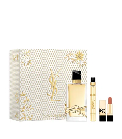 Ysl Libre Eau De Parfum Deluxe Fragrance Gift Set In White | ModeSens