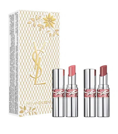 Ysl Loveshine Lipstick Duo Gift Set In White | ModeSens
