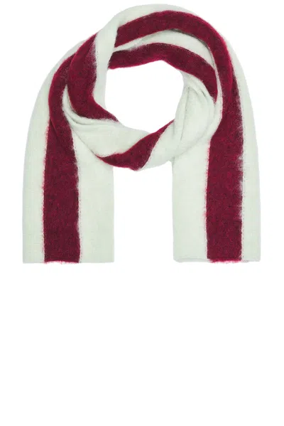 Zankov Chelsea Scarf In Pistachio & Dahlia | ModeSens