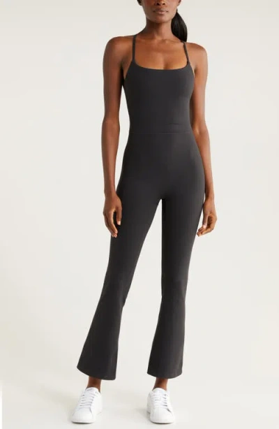 Zella Flex Flare Jumpsuit In Black | ModeSens