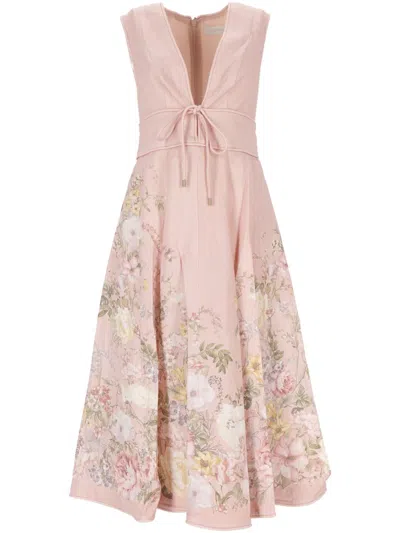 Zimmermann Dresses In Pink Floral | ModeSens