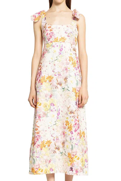 Zimmermann Midi In Pink | ModeSens