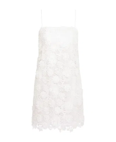 Zimmermann Thin Shoulder Strap Dress In White | ModeSens