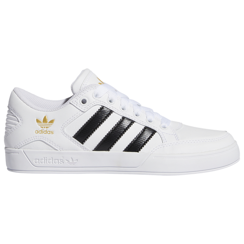 Adidas Originals Kids' Boys Hardcourt Low In White/black/gold | ModeSens