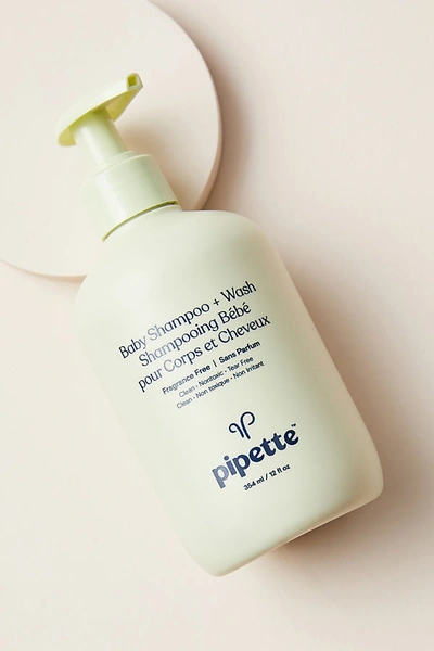 Pipette Baby Shampoo And Wash - Rose And Geranium 11.8 Fl oz In Green ...