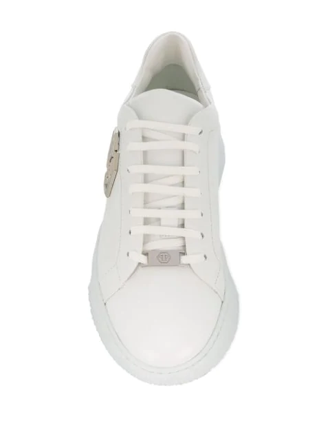 Philipp Plein Godzilla Low-top Chunky Sneakers In White | ModeSens