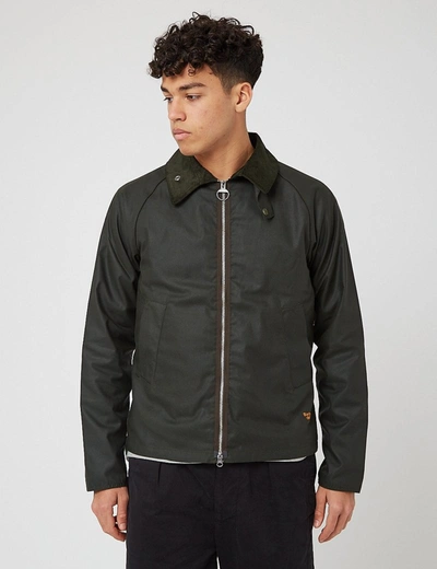 Barbour Beacon Munro Wax Jacket In Green ModeSens