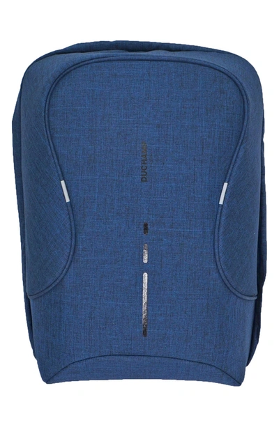 Duchamp Anti-theft Laptop Backpack In Navy | ModeSens