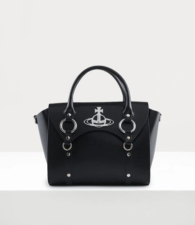 Vivienne Westwood Betty Medium Handbag In Black | ModeSens