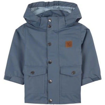 Kuling Kids' Stockholm Shell Jacket Flintstone Blue | ModeSens